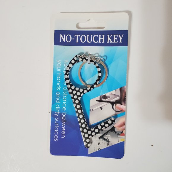 Accessories | New No Touch Key Polka Dot | Poshmark